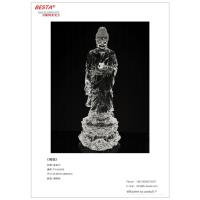 China BESTA Acrylic Art Sculptures - Medium Size Clear Abstract Modern Decor with Handmade Craftsmanship for sale