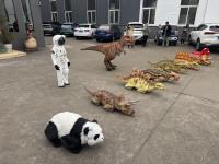 China Small Four Legged Realistic Dinosaur Robot Outdoor Walking Dinosaur Robot for sale