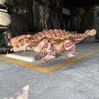China Silicone Robotic Dinosaurs Ankylosaurus Walking Dinosaur Indoor Outdoor for sale