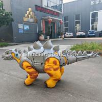 China Customizable Quadruped Remote Control Robotic Dinosaur Interactive Stegosaurus Robot for Commercial Events for sale