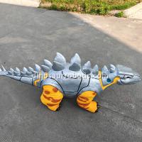 China Customizable Quadruped Remote Control Robotic Dinosaur Interactive Stegosaurus Robot for Commercial Events for sale
