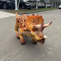 China Customization Triceratops Robot Rc Remote Control Dinosaur For Adventure Park for sale