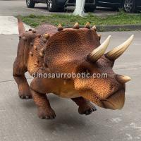 China Triceratops Large Robot Dinosaur Lifelike Real Dinosaur Robot for sale