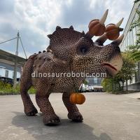 China Customizable Triceratops Robot Dinosaur Mechanical Dinosaur For Museums for sale
