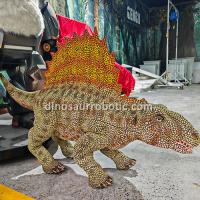 China Life Size Dimetrodon Robot with Remote Control and Customizable Features for Interactive Displays for sale