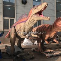 China Realistic Dinosaur Animatronic Acrocanthosaurus Music Function for sale