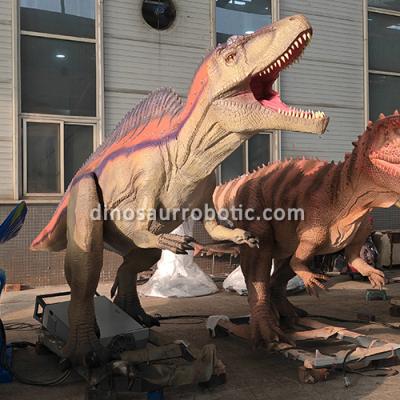 China Realistic Dinosaur Animatronic Acrocanthosaurus Music Function for sale