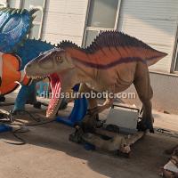 China Realistic Dinosaur Animatronic Acrocanthosaurus Music Function for sale
