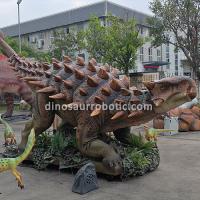 China Ankylosaurus Animatronic Dinosaur Outdoor Adventure Park for sale