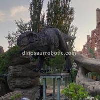 China Gasosaurus Constructus Life Size Animatronic Dinosaurs Outdoor Customized for sale
