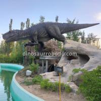China Gasosaurus Constructus Life Size Animatronic Dinosaurs Outdoor Customized for sale