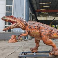China Commercial Giganotosaurus Animatronic Dinosaur With Music Function for sale