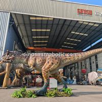 China Carnotaurus Life Size Animatronic Dinosaurs Outdoor for sale