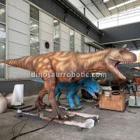 China Carnotaurus Realistic Animatronic Dinosaur For Adventure Park for sale