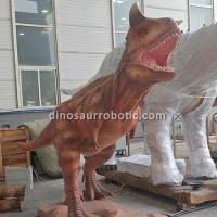China Carnotaurus Realistic Animatronic Dinosaur For Adventure Park for sale