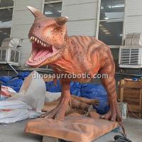 China Carnotaurus Realistic Animatronic Dinosaur For Adventure Park for sale