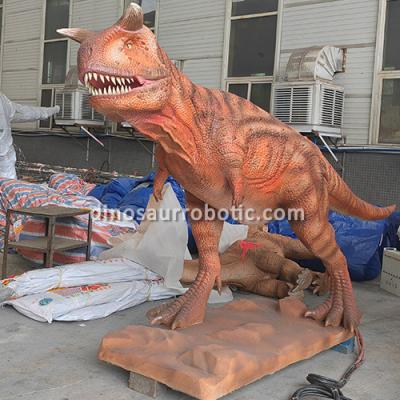 China Carnotaurus Realistic Animatronic Dinosaur For Adventure Park for sale