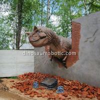 China Customizable Carnotaurus Animatronic For Scene Layout Exhibition for sale