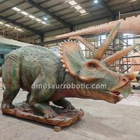 China Triceratops Realistic Animatronic Dinosaur For Adventure Park for sale