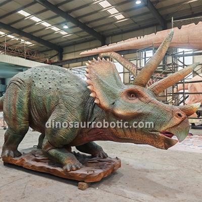 China Triceratops Realistic Animatronic Dinosaur For Adventure Park for sale