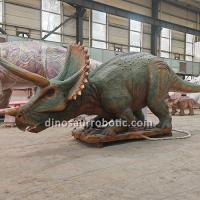 China Triceratops Realistic Animatronic Dinosaur For Adventure Park for sale