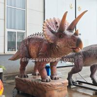 China Triceratops Realistic Animatronic Dinosaur Commercial for sale