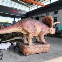 China Triceratops Realistic Animatronic Dinosaur Commercial for sale