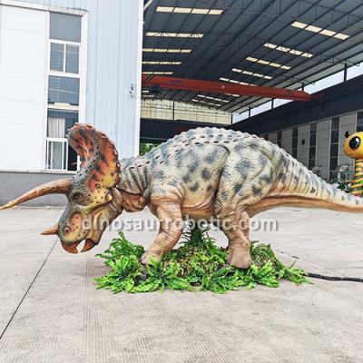 China Realistic Animatronic Dinosaur Commercial Animatronic Triceratops for sale