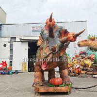 China All Weather Animatronic Triceratops Scratch Resistant For Adventure Park for sale