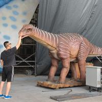 China Shunosaurus Realistic Animatronic Dinosaur Commercial for sale