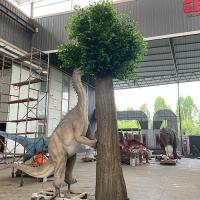 China Shunosaurus Animatronic Dinosaur Indoor Realistic Dinosaur Animatronic for sale