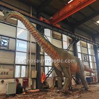 China Waterproof Brachiosaurus Animatronic Silicone Walking With Dinosaurs Animatronics for sale