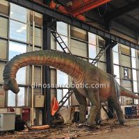 China Waterproof Brachiosaurus Animatronic Silicone Walking With Dinosaurs Animatronics for sale