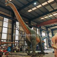 China Realistic Brachiosaurus Animatronic Dinosaur For Adventure Park for sale