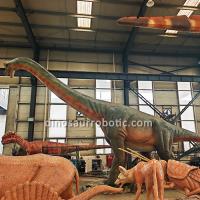 China Realistic Brachiosaurus Animatronic Dinosaur For Adventure Park for sale