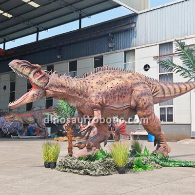 China Realistic Customizable Interactive Animatronic Dinosaur Allosaurus Model for Theme Parks for sale