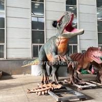 China Outdoor Animatronic Allosaurus Animatronic Dinosaur High Fidelity Silicone for sale