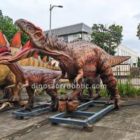 China Allosaurus Animatronic Life Size Animatronic Dinosaurs Customizable for sale