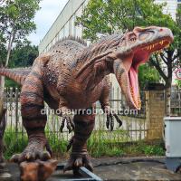 China Allosaurus Animatronic Life Size Animatronic Dinosaurs Customizable for sale