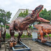 China Allosaurus Animatronic Life Size Animatronic Dinosaurs Customizable for sale