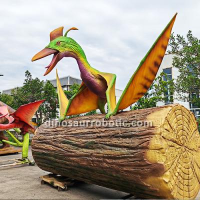 China Customized High-Fidelity Animatronic Pterosaur with Flexible Landscape Design for Scene Layout for sale