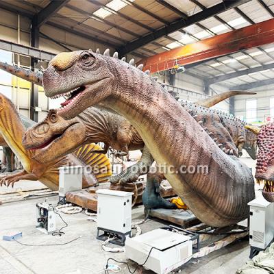China Customizable Size High Bionic Flexible Movement Animatronic Camarasaurus Giant Dinosaur for Exhibitions for sale
