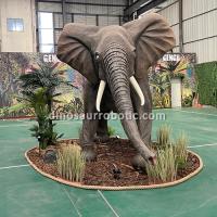 China Ultra Realistic Customizable Animatronic Elephant with Authentic Sound for Exhibitions and Theme Parks for sale