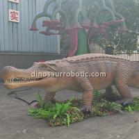 China Sarcosuchus Animal Animatronic Life Like Flexible Movements for sale
