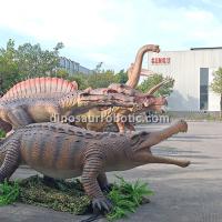 China Sarcosuchus Animal Animatronic Life Like Flexible Movements for sale