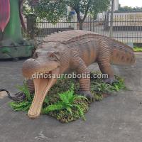 China Sarcosuchus Animal Animatronic Life Like Flexible Movements for sale