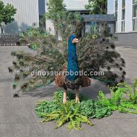 China Customizable Size Peacock Animatronic Animals Commercial Use for sale