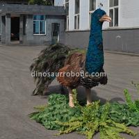 China Customizable Size Peacock Animatronic Animals Commercial Use for sale