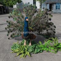 China Customizable Size Peacock Animatronic Animals Commercial Use for sale