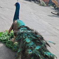 China Customizable Size Peacock Animatronic Animals Commercial Use for sale